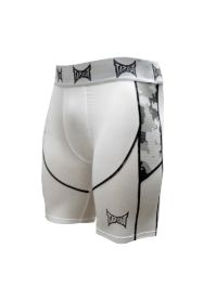 UFS.FI | TapouT Camo Elite Compression Shorts White